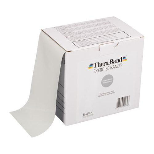 TheraBand 46m BSilver-XXX Super Heavy Exercise Band Dispenser Box ...