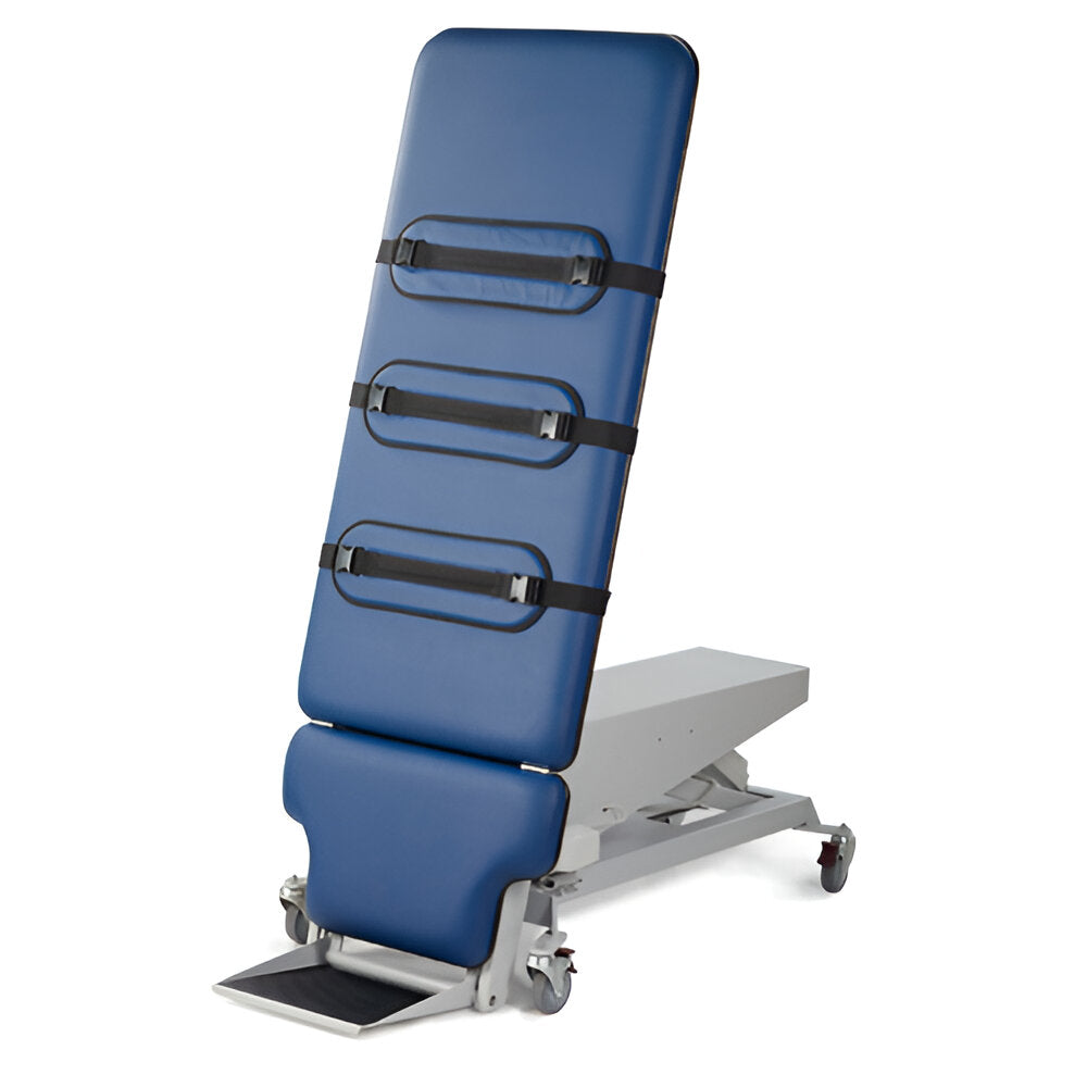 Healthtec Tilt Table 1 Section Split, Plantar/Dorsi Flexsion Footplate ...
