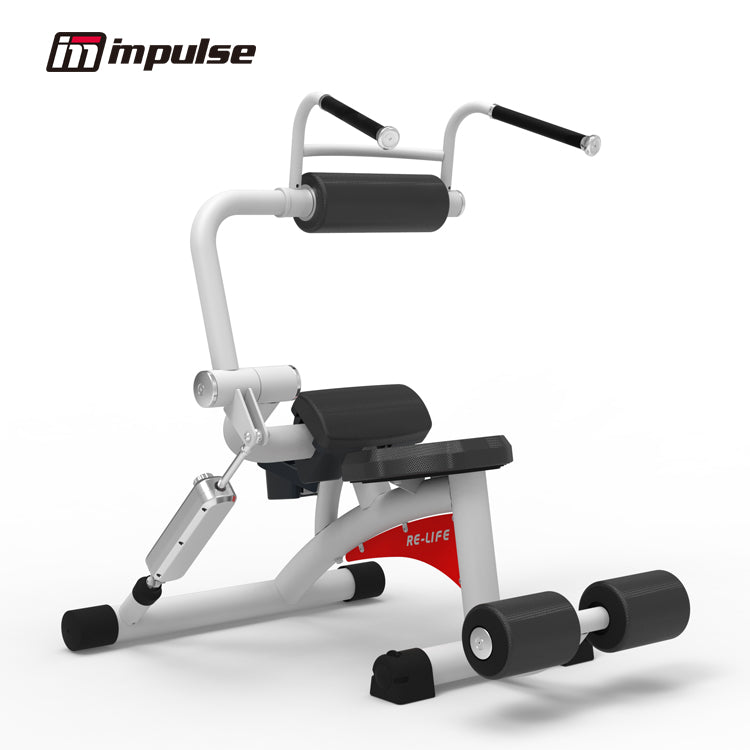Impulse ReLIFE Ab Crunch / Back Extension Hydraulic Strength Station ...