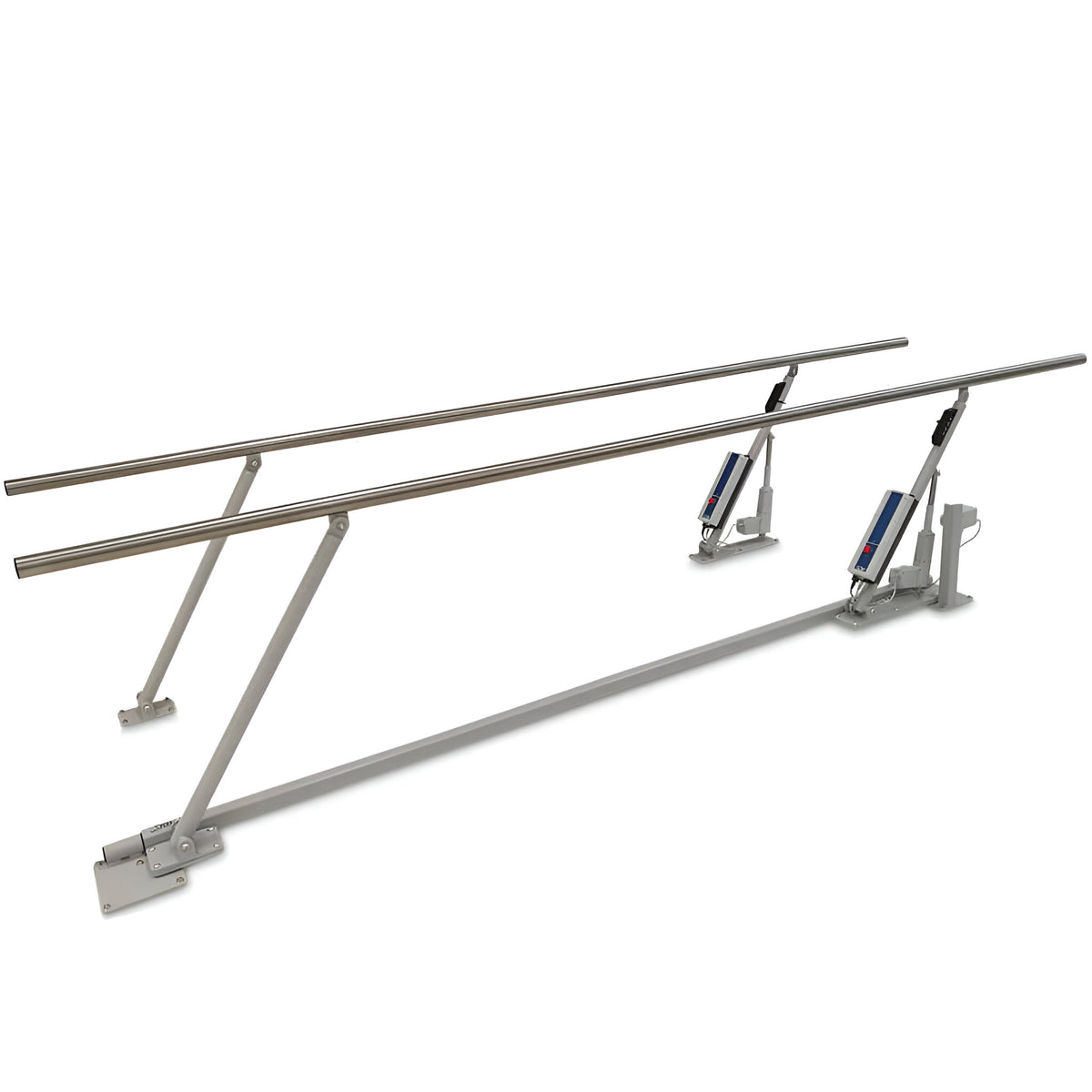 Healthtec Electric Height & Width Adjustable Parallel Walking Bars ...